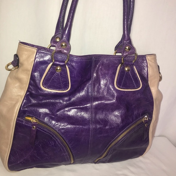 Roberta Gandolfi | Bags | Alberta Gandolfi Purple Hobo Bag | Poshmark